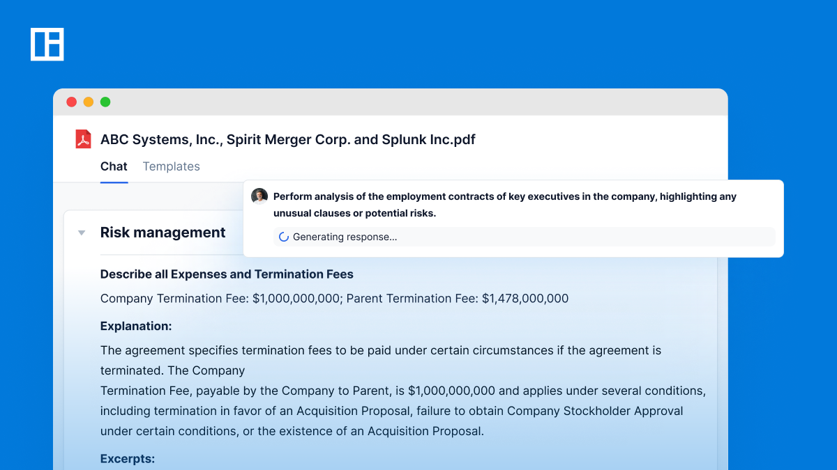 DealRoom Launches AI-Powered Document Analysis To Optimize the M&A Due Diligence Process